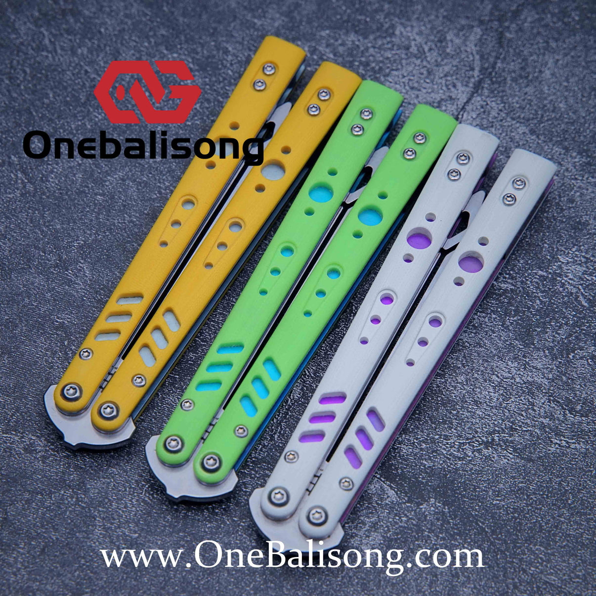 Baliplus BRS REP Clone G10+Titanium -Onebalisong – One Balisong