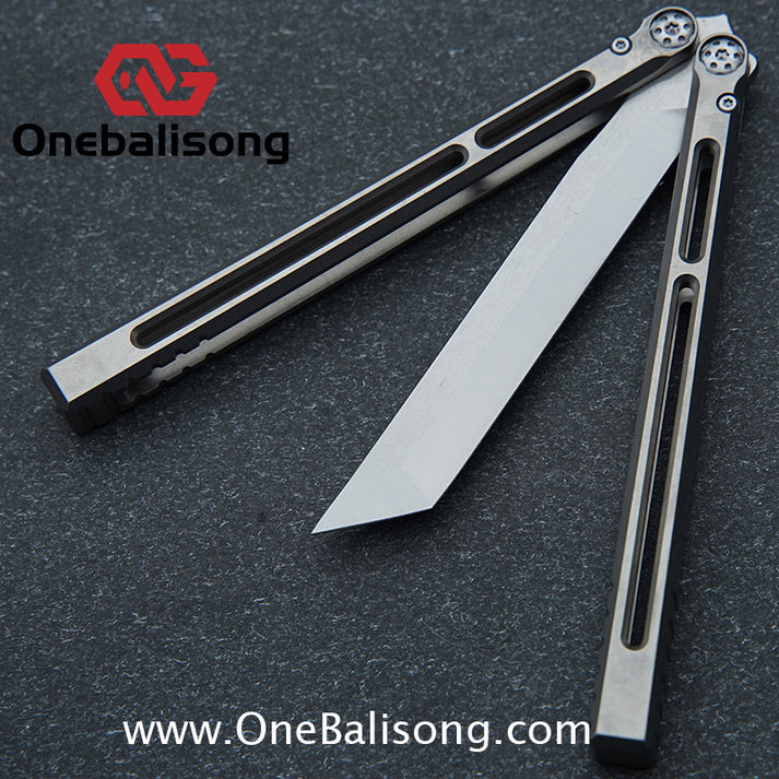 Balix Telesto Titanium Alloy Handle+VG10 Live Blade Bushing – One Balisong