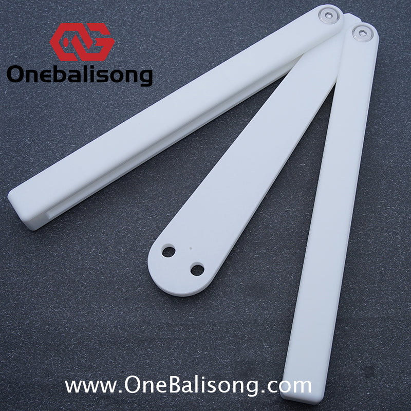 Giant Squid Balisong Plastic Trainer Outdoor Safe EDC Practice Knife F ...